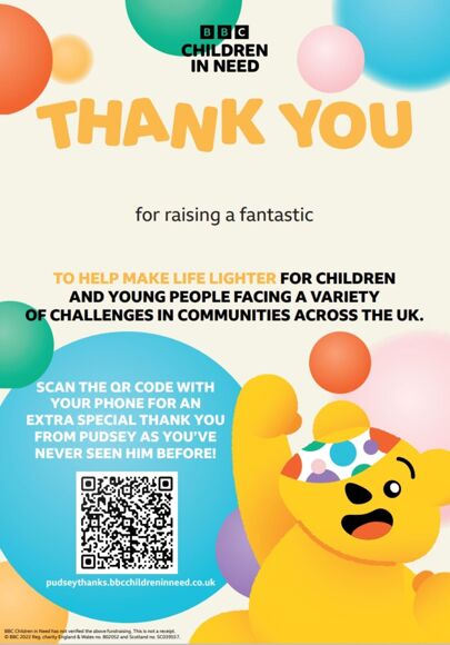 Thomas Bewick School's Children in Need Donations - Latest News ...